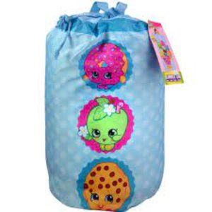 Shopkins | Other | Shopkins Sleeping Bag Blue Slumber Bag With Pouch ...